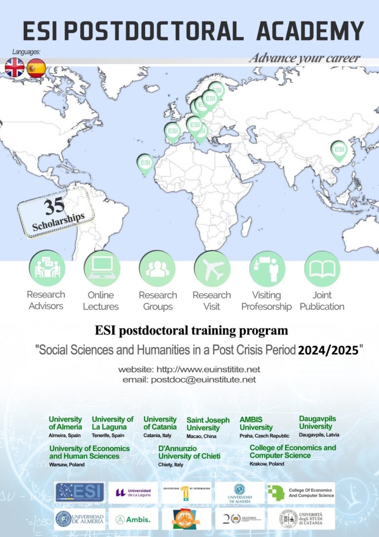 ESI POST-DOCTORAL PROGRAM 2024/2025 – Computer Sciences and Engineering ...